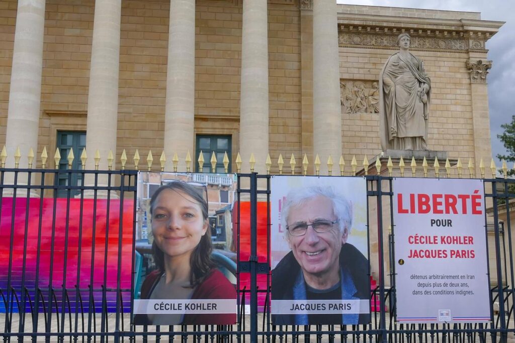 Cécile Kohler y Jacques París, los franceses detenidos en Irán ...