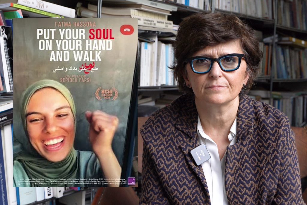 Con "Pon tu alma en tu mano y camina", el director Sepideh Farsi quiere ...